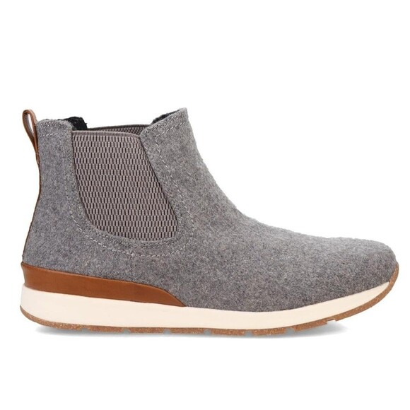b.o.c. | Shoes | Boc Womens 75 M Grey Wool Kara Pull On Ankle Booties ...